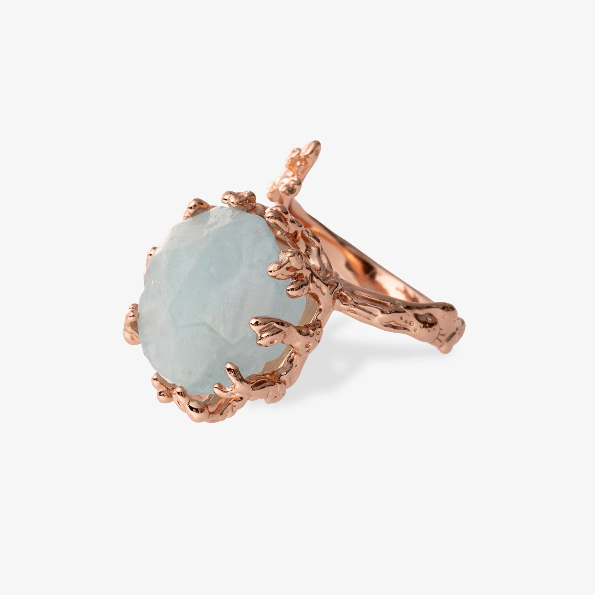 Goddesses One Big Dream Ring – Aquamarine – Anka Jewelry